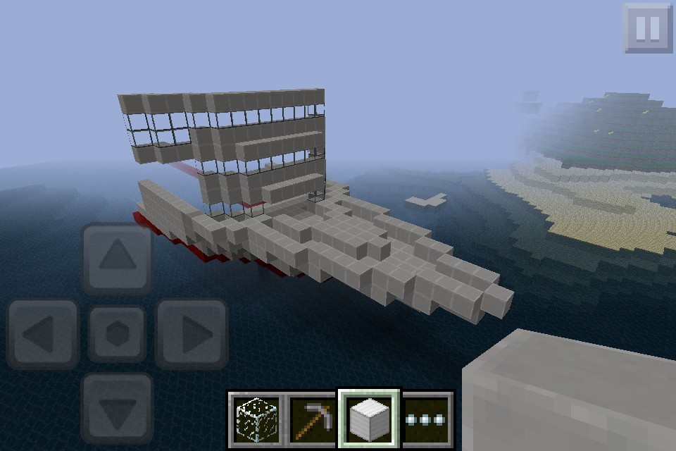 Pocket Edition Cruise Liner Neptune FINISHED Minecraft Map
