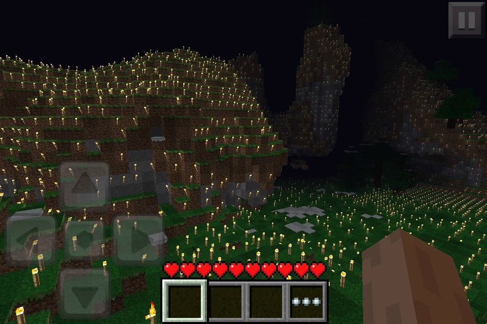 Island of Torches(MC:PE) Minecraft Map