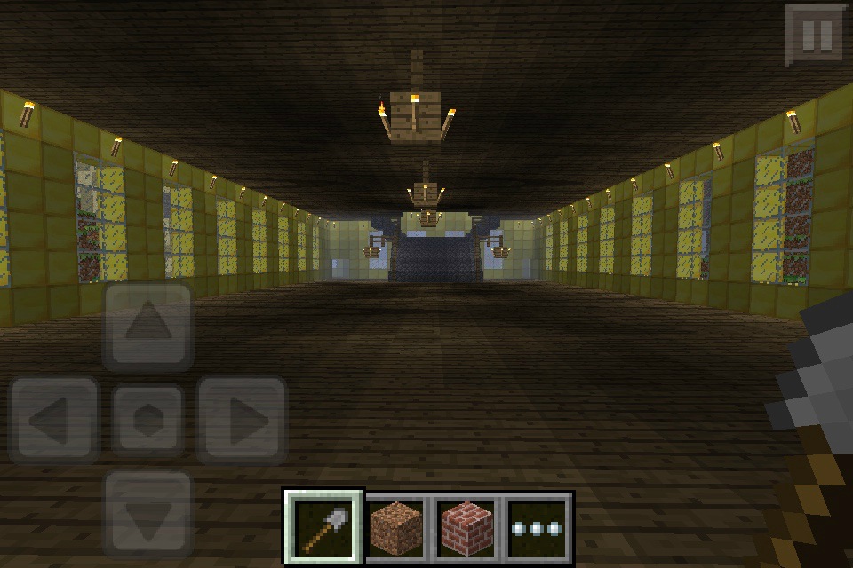 Golden Castle(MC:PE) Minecraft Map