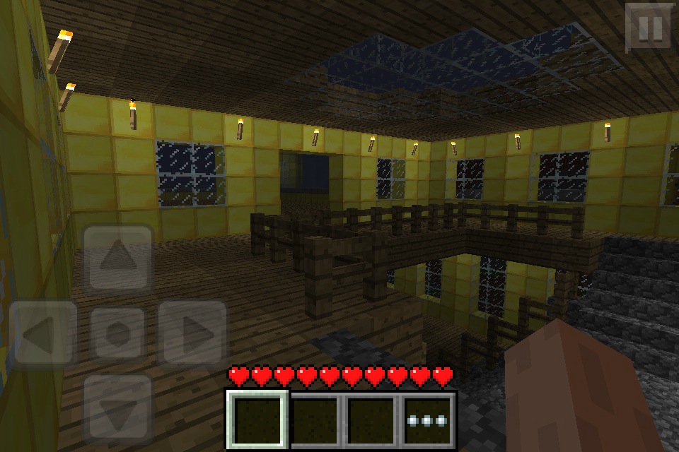 Golden Castle(MC:PE) Minecraft Map