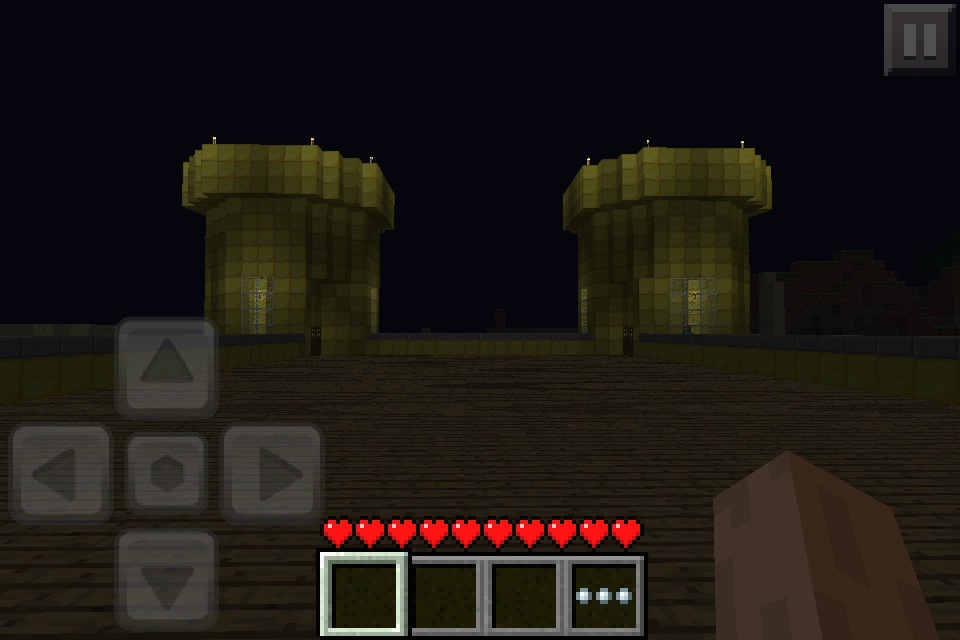 Golden Castle(MC:PE) Minecraft Map