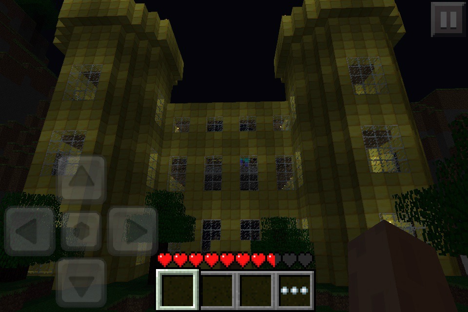 Golden Castle(MC:PE) Minecraft Map