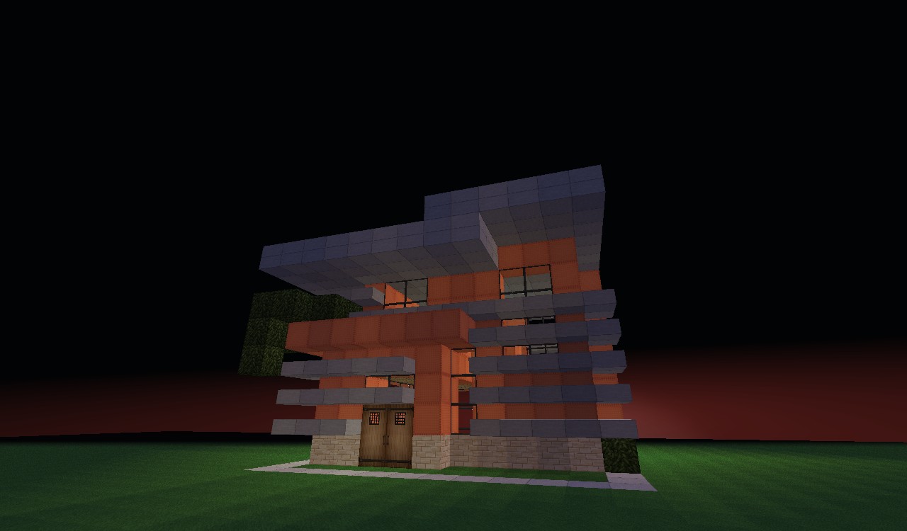 Small Modern House (12x12) Minecraft Map