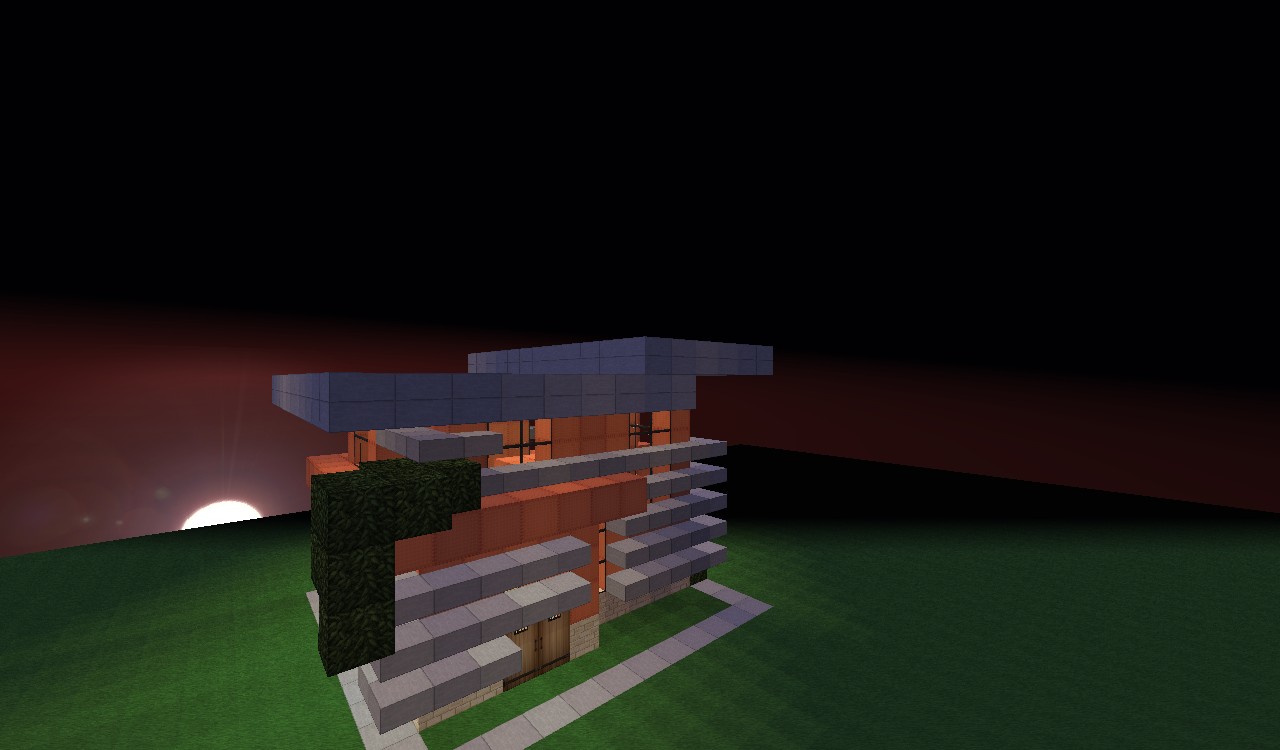 Small Modern House (12x12) Minecraft Map