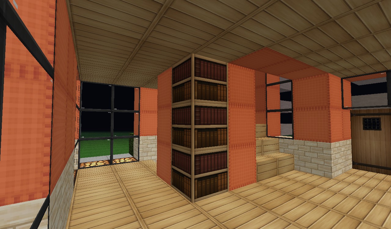 Small Modern House (12x12) Minecraft Map