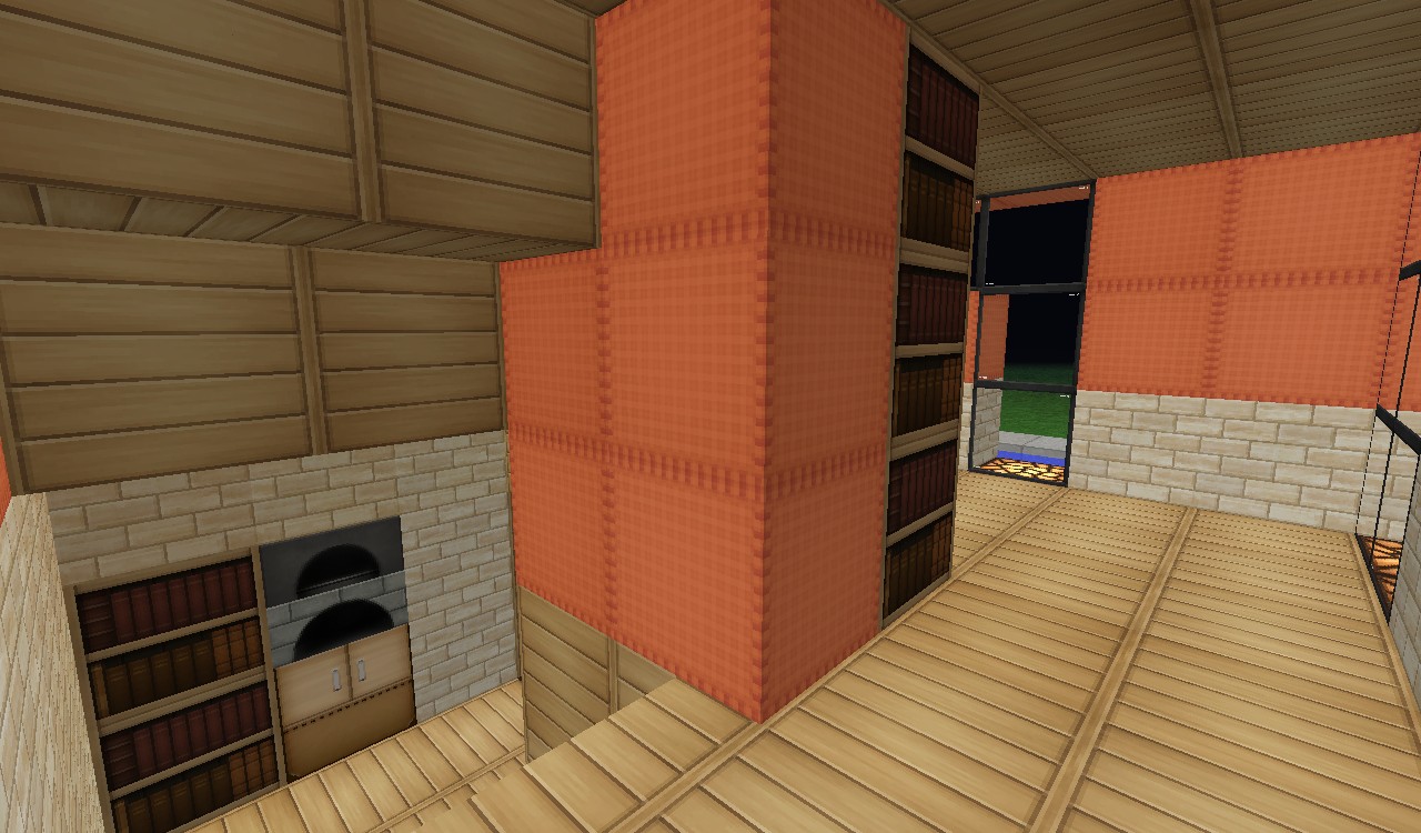 Small Modern House (12x12) Minecraft Map