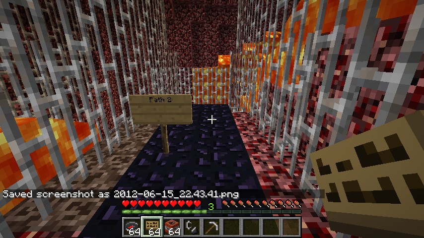 Nether Fortress Minecraft Map