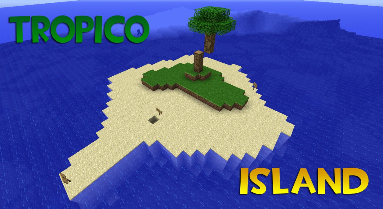 Tropico Island Survival v1.0 Minecraft Map