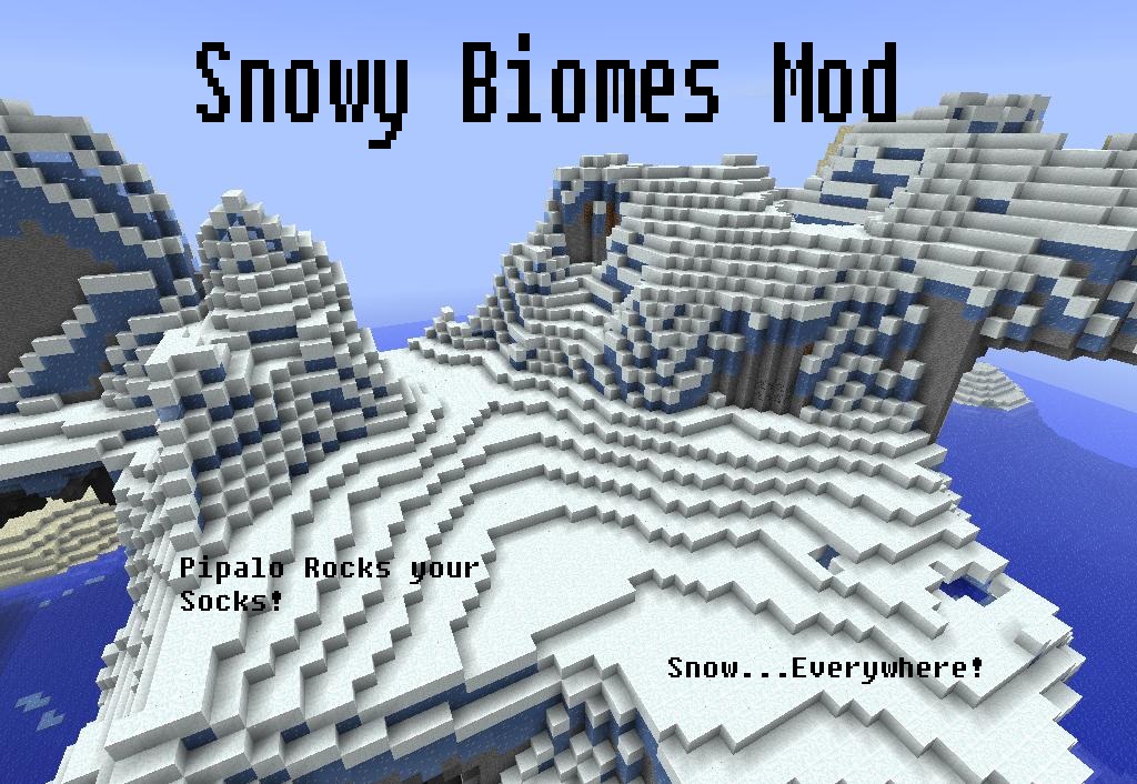 [1.2.5] Snowy Cliffs Mod Minecraft Mod