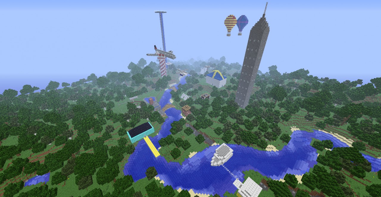 Modern world V.4 Minecraft Map