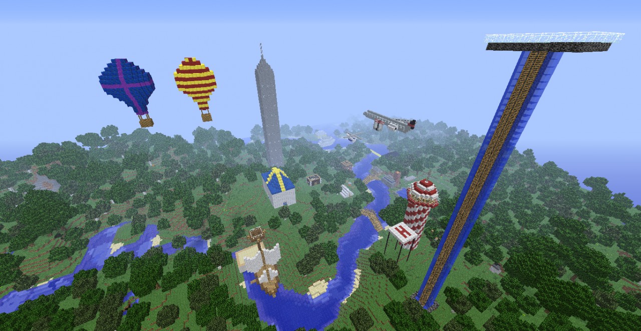 Modern world V.4 Minecraft Map