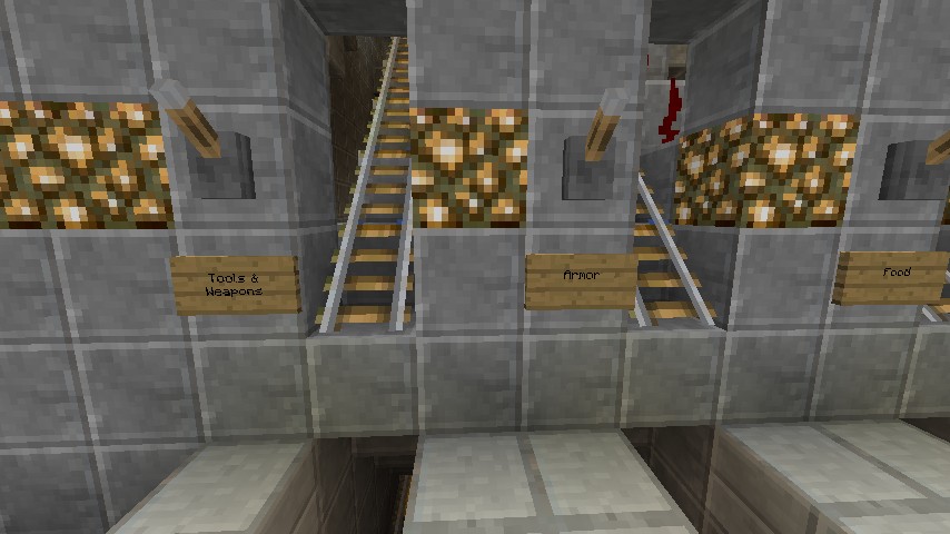 Minecart Vending Machine Minecraft Map