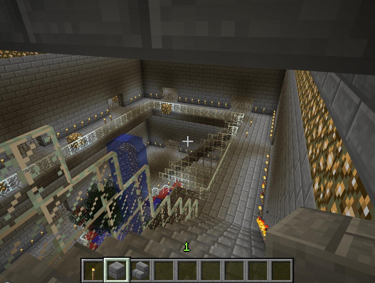 CaveMap with cells [ServerMap] Minecraft Map