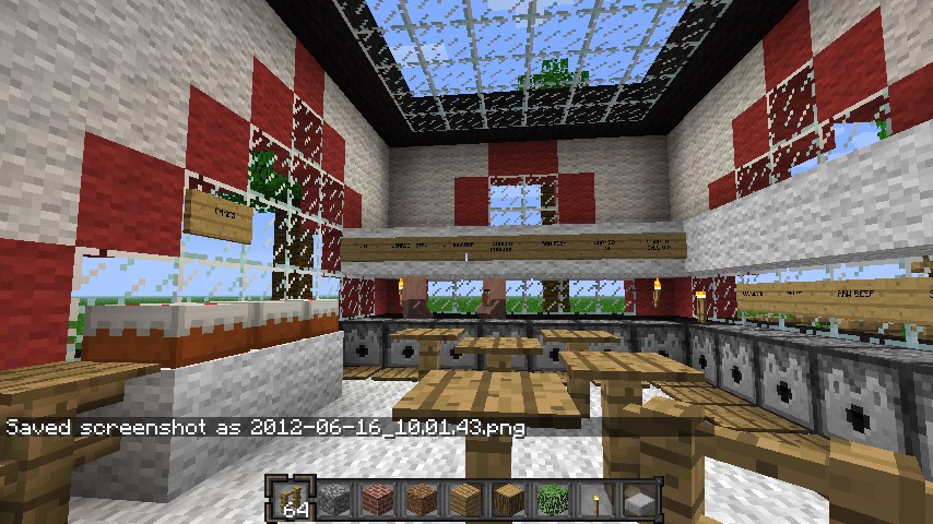 fast food Minecraft Map