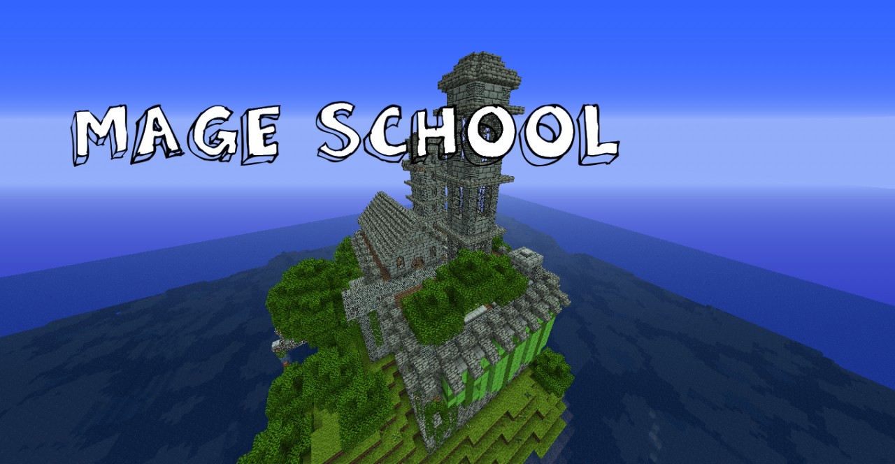 Minecraft Timelapse - Mage School Minecraft Project