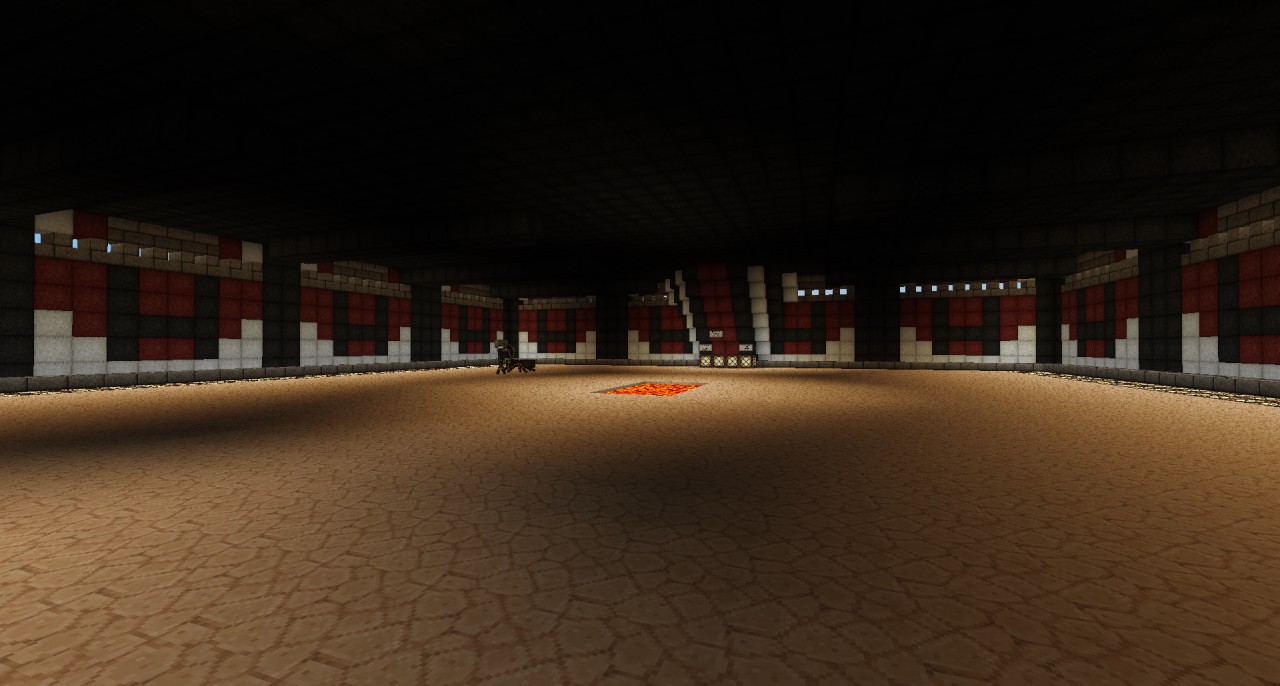 Roman Fire Mob Arena Minecraft Map