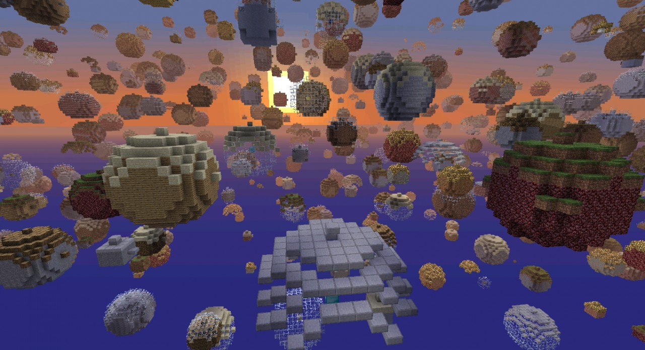 Planets Survival Minecraft Map