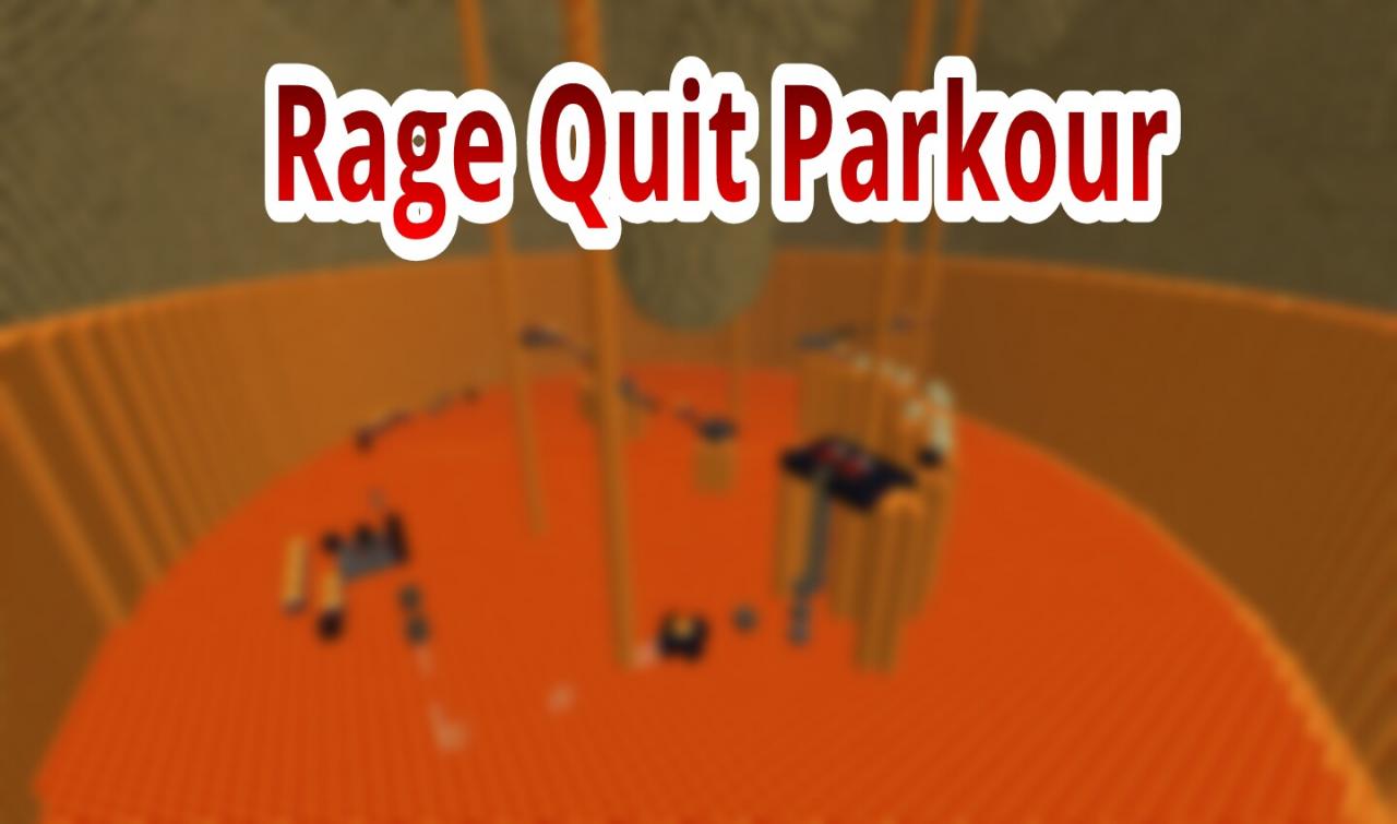 Rage Quit Parkour Minecraft Map