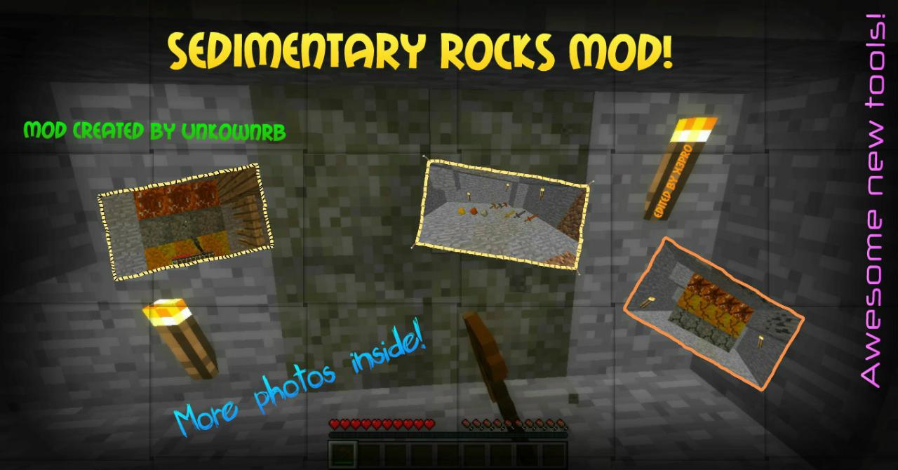 [1.2.5] Sedimentary Rocks! V3! Minecraft Mod