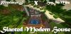 Slanted Modern House (Downloads Available) Minecraft Map