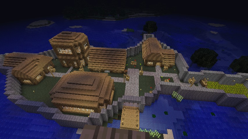 small town (part 1 of a town series) Minecraft Map