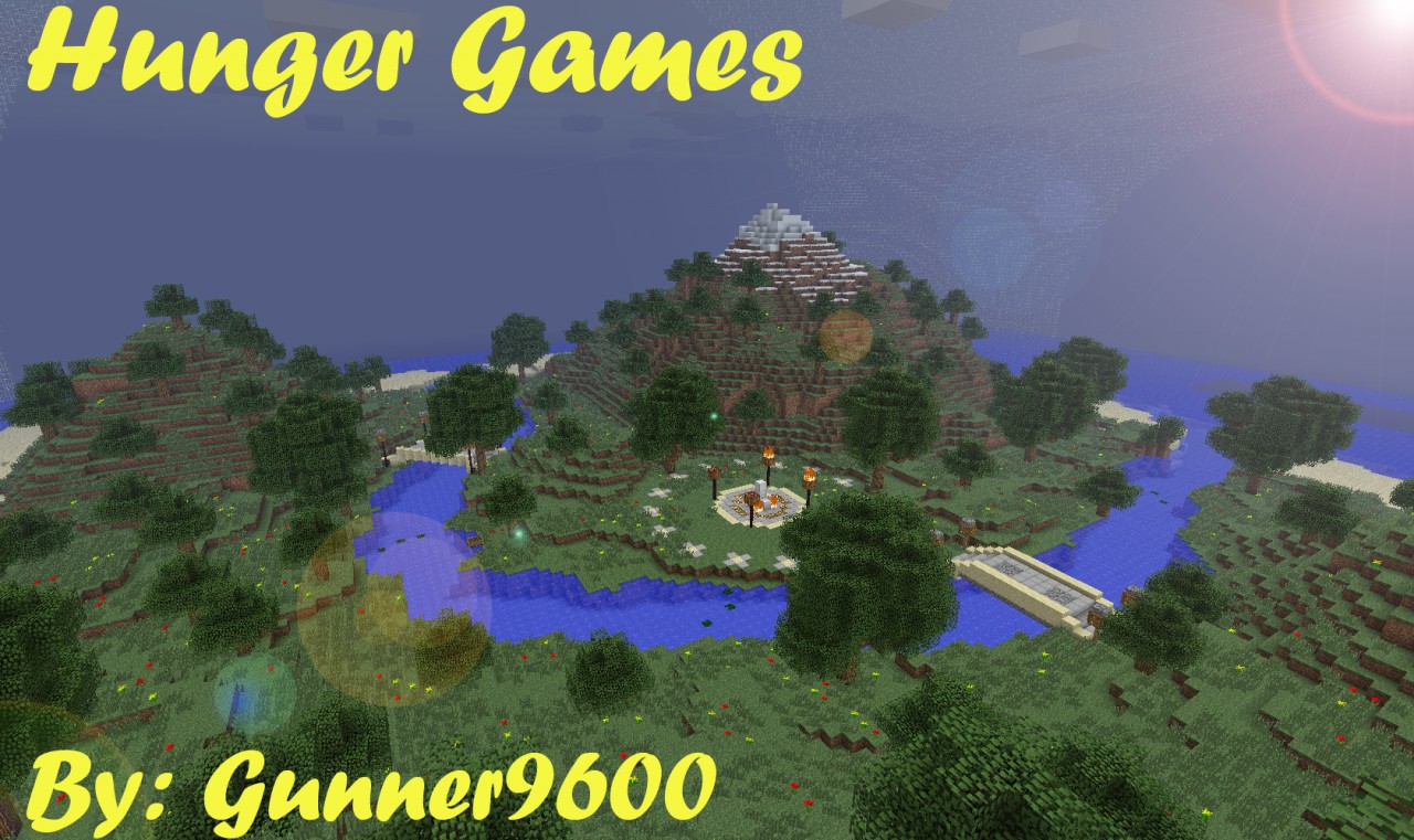 Hunger Games Map! By: Gunner9600 Minecraft Map