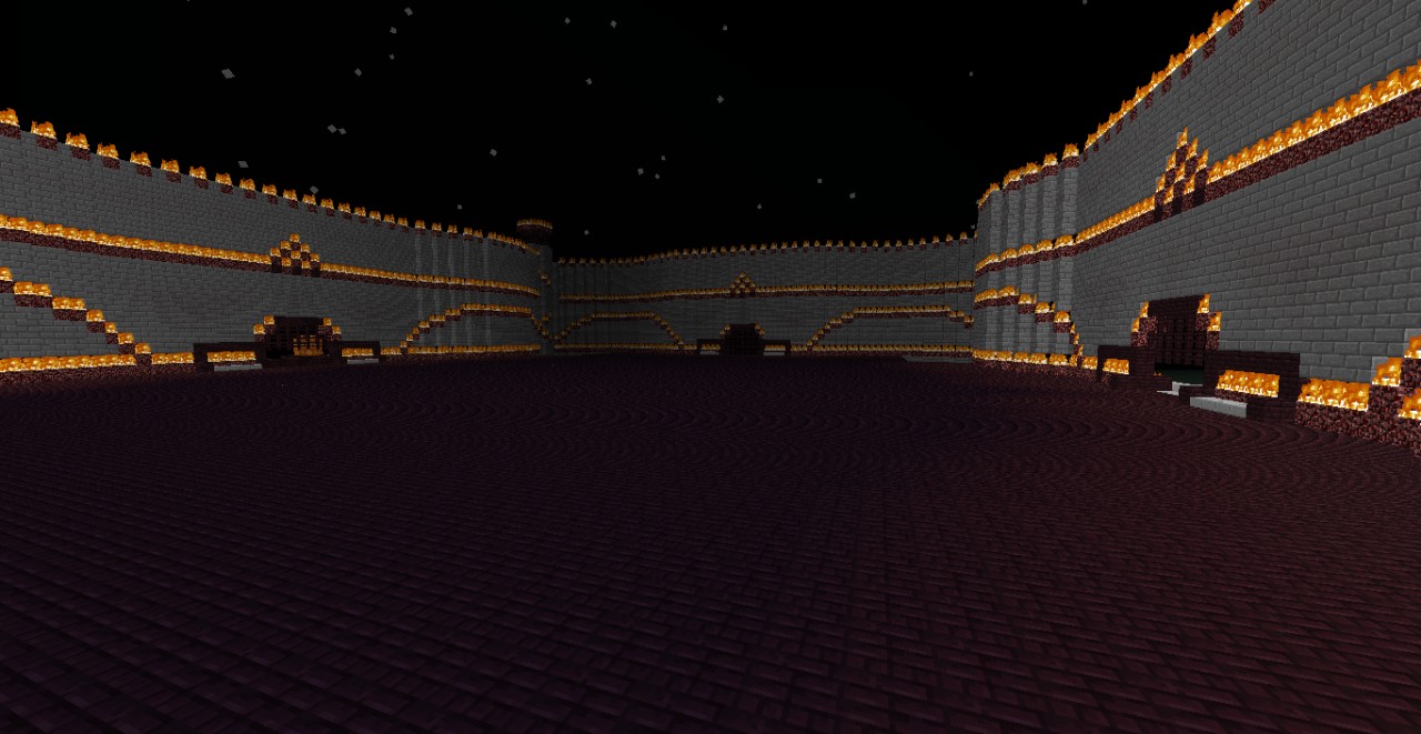 Phoenix Castle without roof-More Minecraft Map