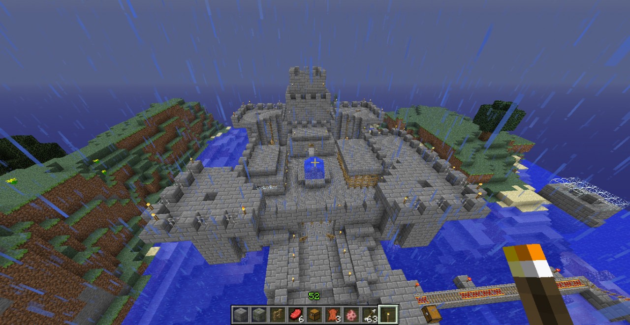 Awesome custom Castles Minecraft Map