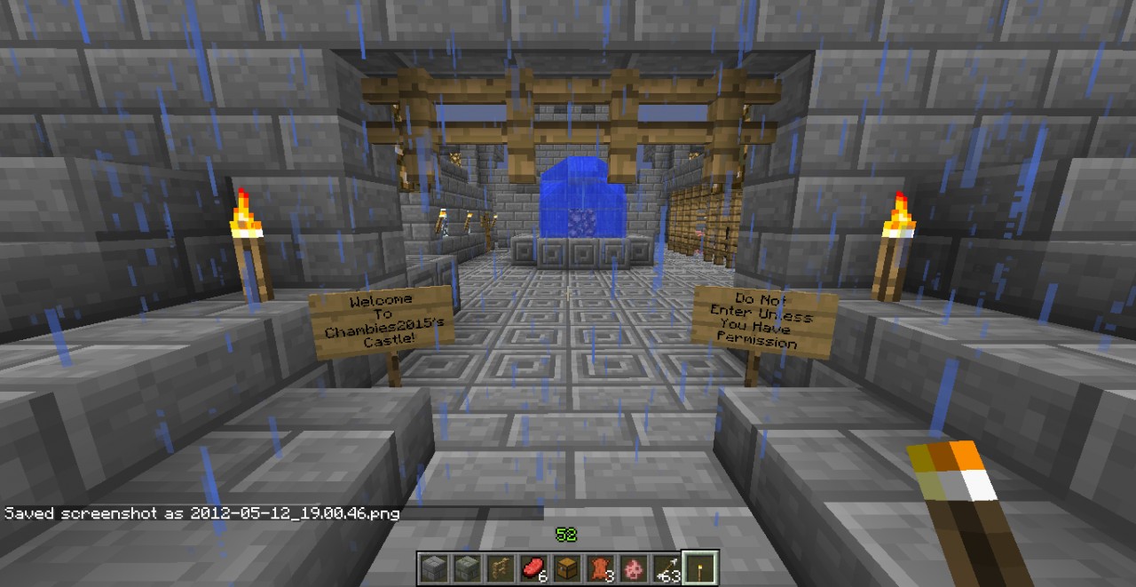 Awesome custom Castles Minecraft Map