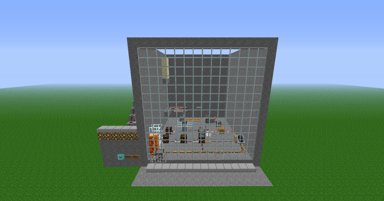 Mining a Block -> Real Minecraft (Working Model) Minecraft Map