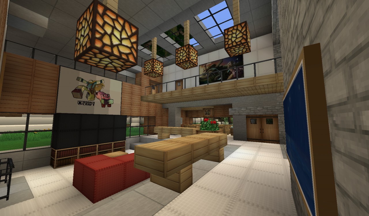The Red Wood House -Word of Keralis server- Minecraft Map