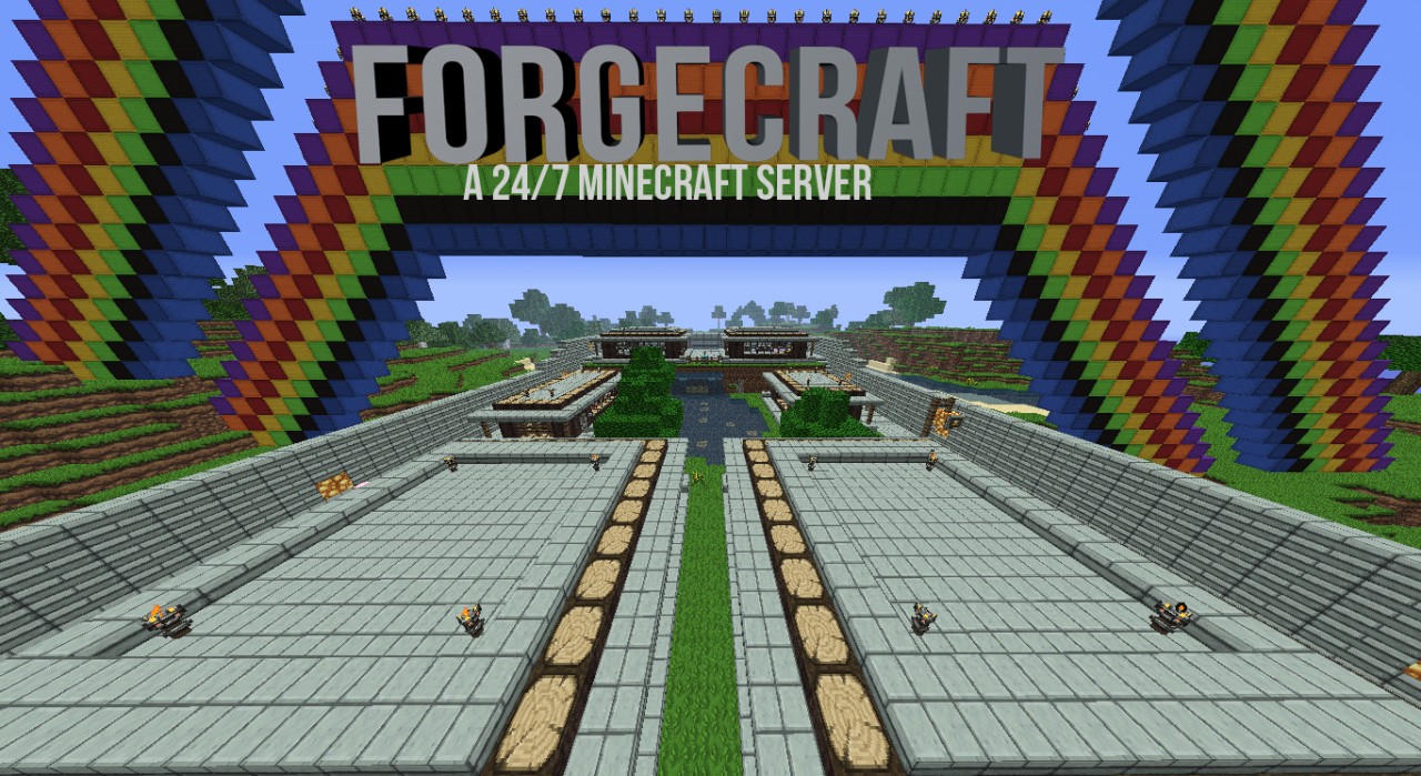 ForgeCraft 24/7 HungerGames Minecraft Server
