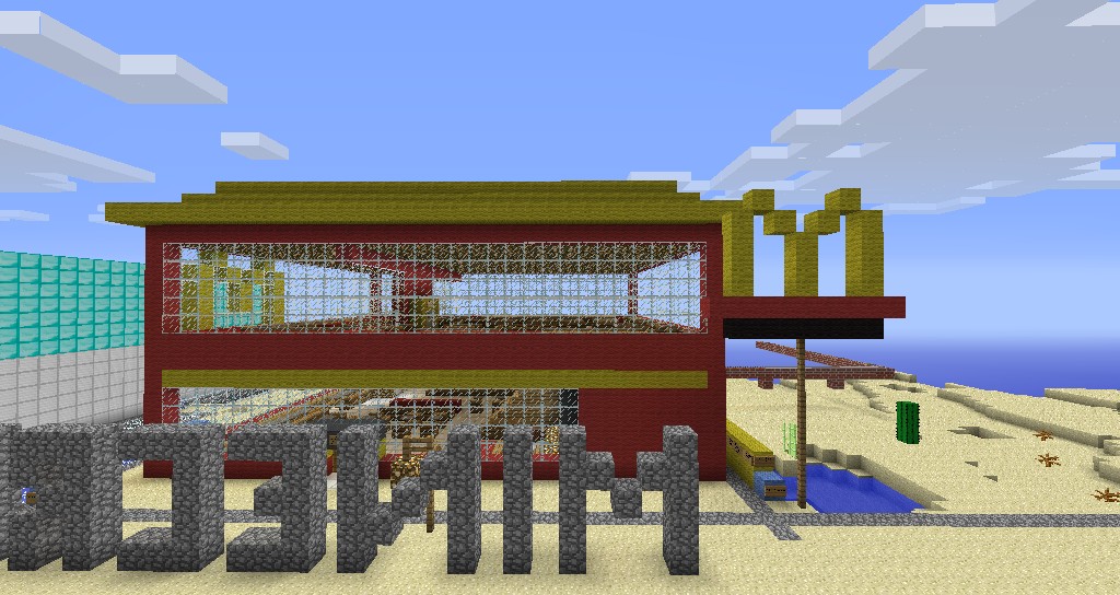 The History of McDonald's Store in Minecraft/Ang Kasaysayan ng McDonald ...