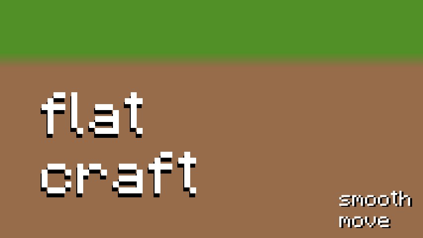 flat craft 16x16 (smooth move) Minecraft Texture Pack