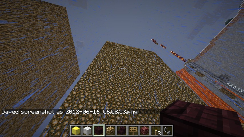 big block of glowstone Minecraft Map