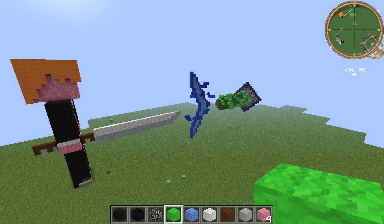 Some Bleach Shit Minecraft Map