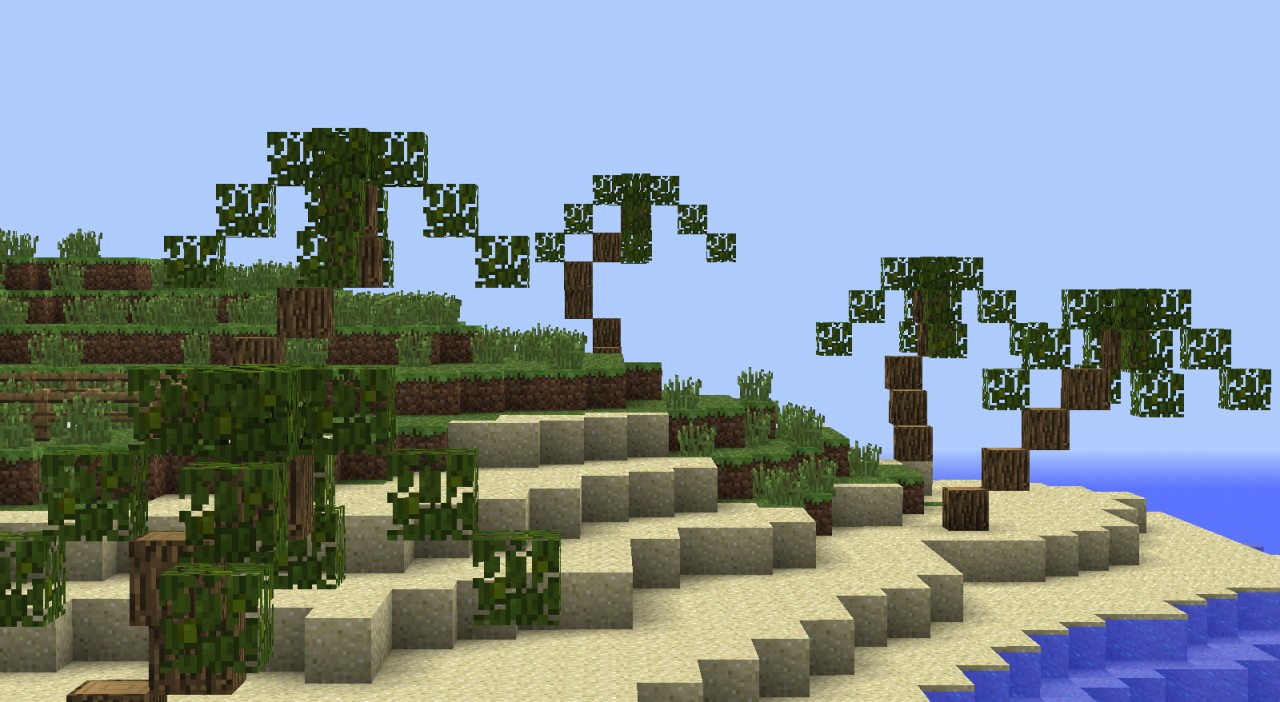 Tropical Island Minecraft Map