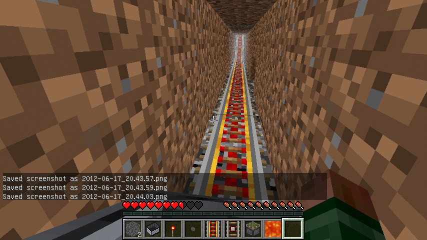 train death Minecraft Map