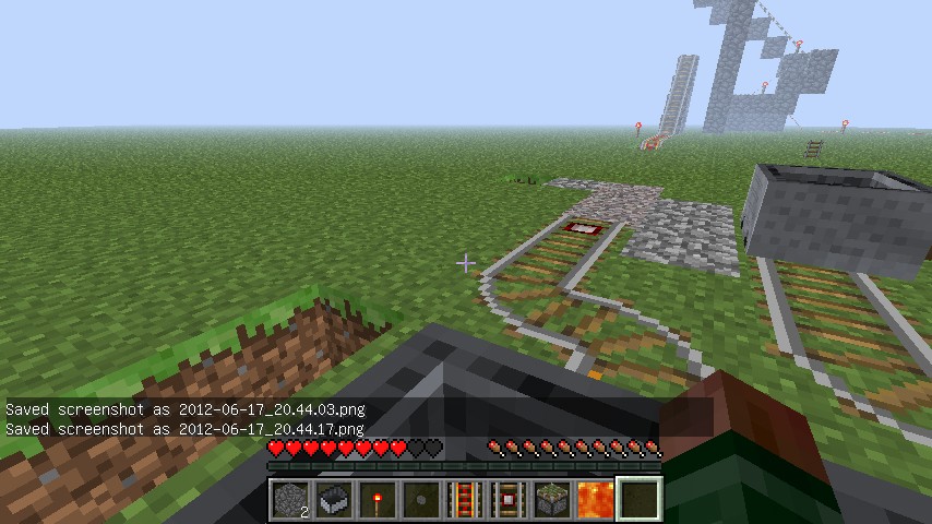 train death Minecraft Map