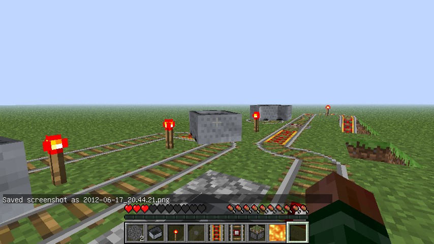 train death Minecraft Map