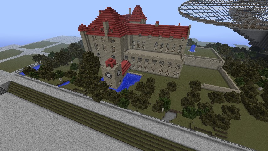 college campus (major construction) Minecraft Map