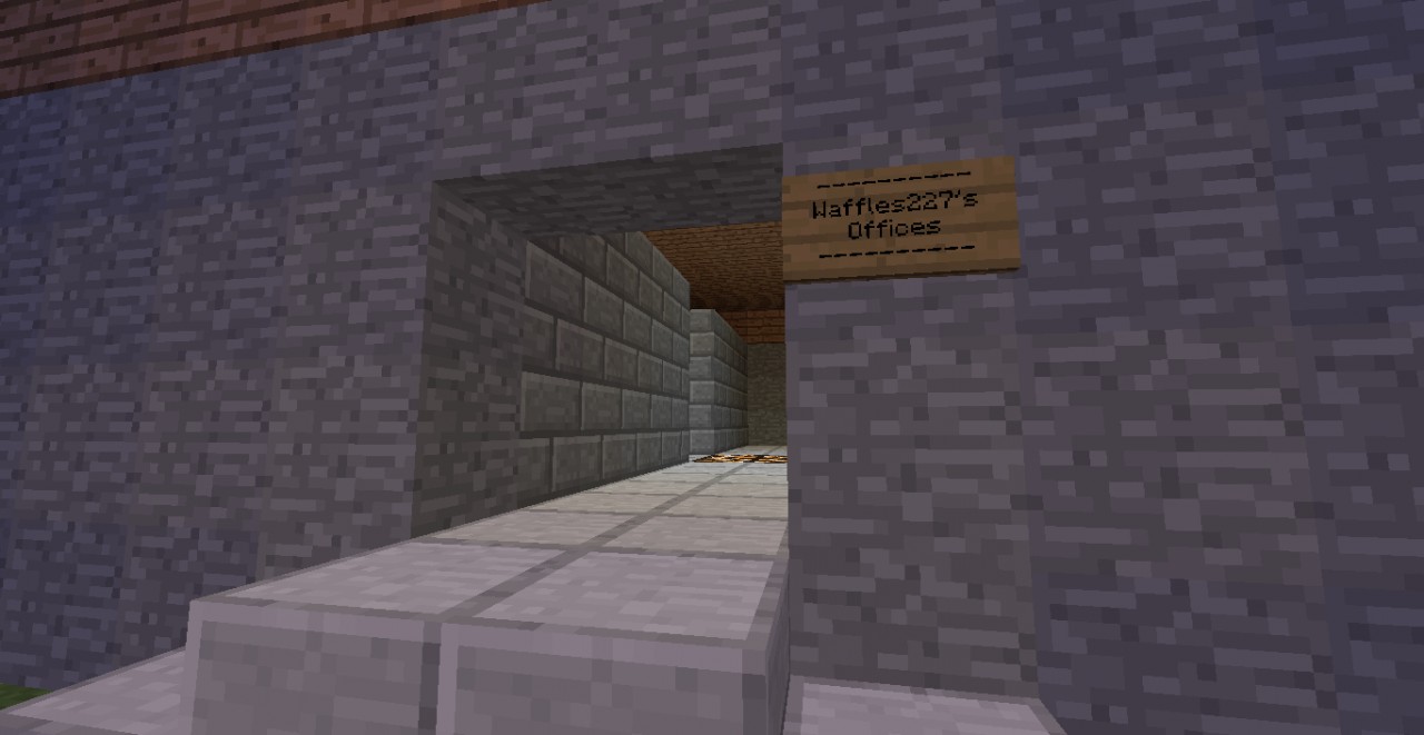 Building Tutorial: How to make an office. Minecraft Map