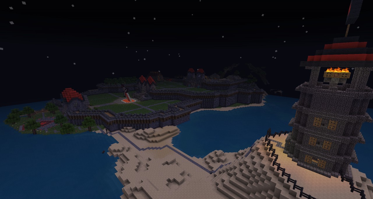 Red Run CITY Minecraft Map