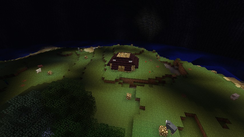 darkness survival Minecraft Map