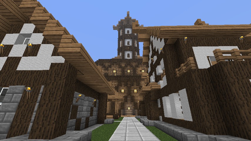 Elven Outpost Minecraft Map