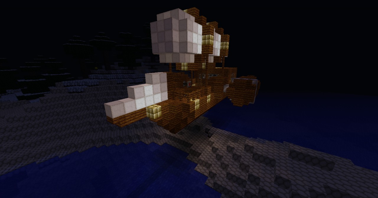 ye olde airship Minecraft Map
