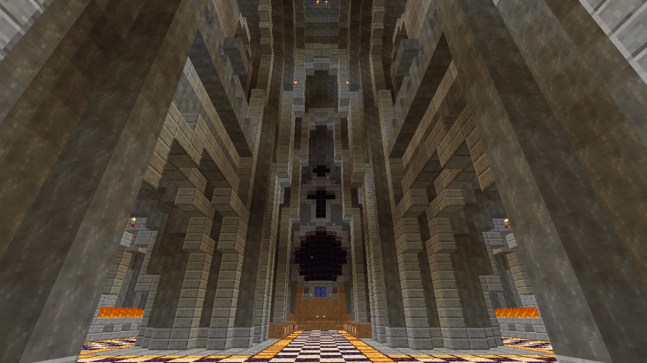 A Cathedral Minecraft Map