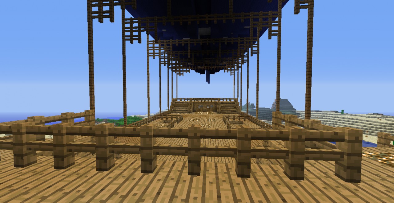 Huge Airship Minecraft Map