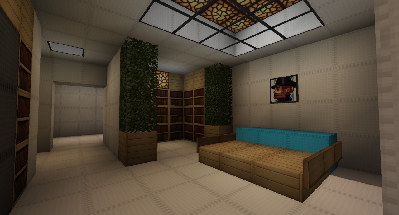 Modern House (concept with kitchen) Minecraft Map