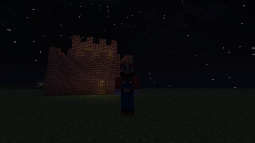 Super Mario Castle Minecraft Map